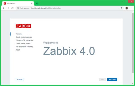 How To Install Zabbix Server 40 On Centosrhel 76 Tecadmin