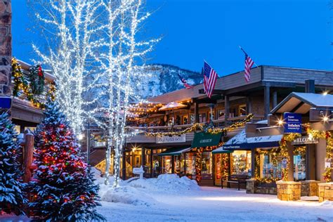 Holiday Destinations Christmas In Aspen Colorado Got Glam