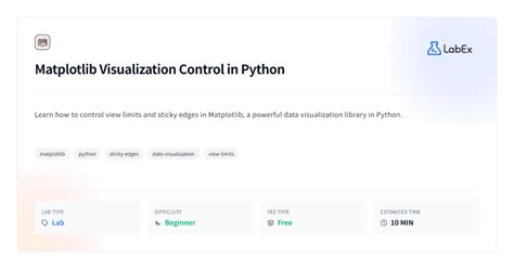 Mastering Matplotlib Visualization Control In Python Labex