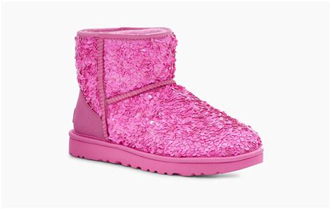 Ugg® Classic Mini Chunky Sequin Boot For Women Ugg® Uk