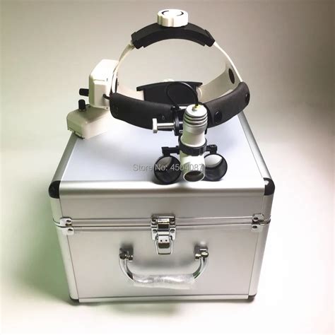 3W LED Medical Headlight Surgical Headlamp+3.5X Medical Loupes ...