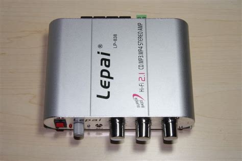 Купить Новый звука lepai lp-838 3 канала стерео мини-усилитель в ...