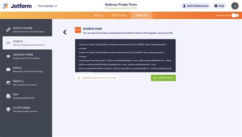jotform address validation integration documentation ideal postcodes