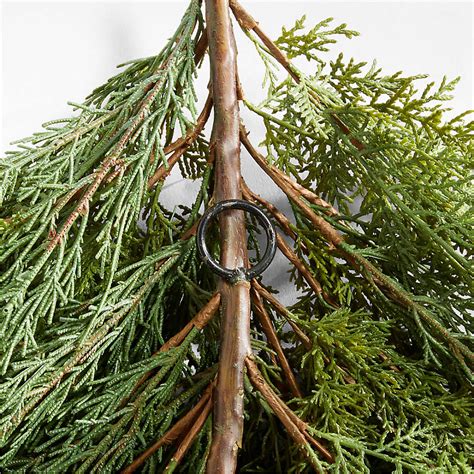 Faux Cypress Door Swag 27 Crate And Barrel
