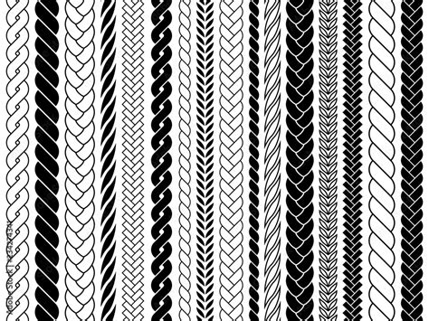 Rope Braid Vector At Claudia Paige Blog