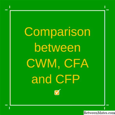 CFA и CFP ФИНАНСЫ