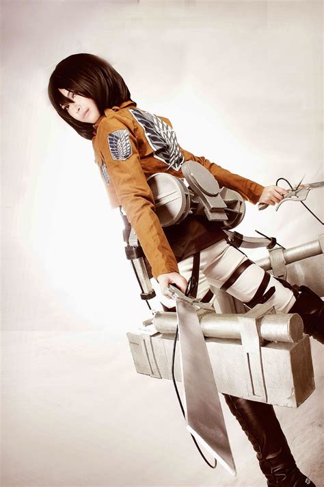 Enjoy Cosplay Attack On Titan Mikasa Ackerman Cosplaycostume