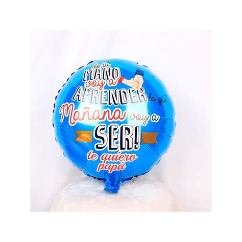 Globo Metalico Feliz Día Papá Compralo Solo En Globos Yuli