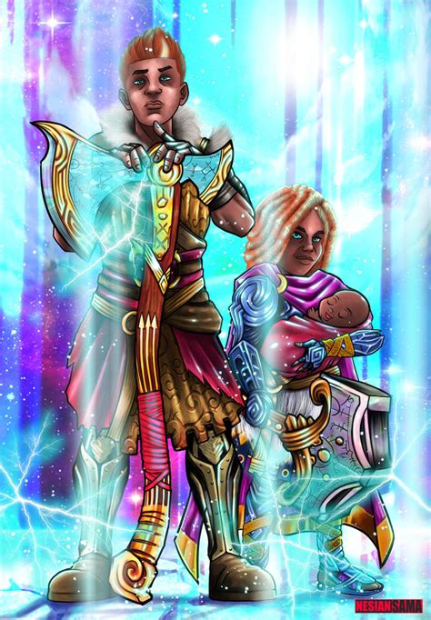 God Of [kava] Ragnarok By Nesian Sama On Deviantart