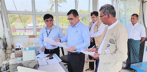 ဒုတိယဝန်ကြီး ဦးအောင်ကျော်ထွန်း သံတွဲလေဆိပ်ကြည့်ရှု စစ်ဆေး Myawady