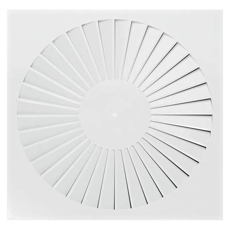 Circular Air Diffuser Fd Trox Gmbh Square Ceiling Fixed