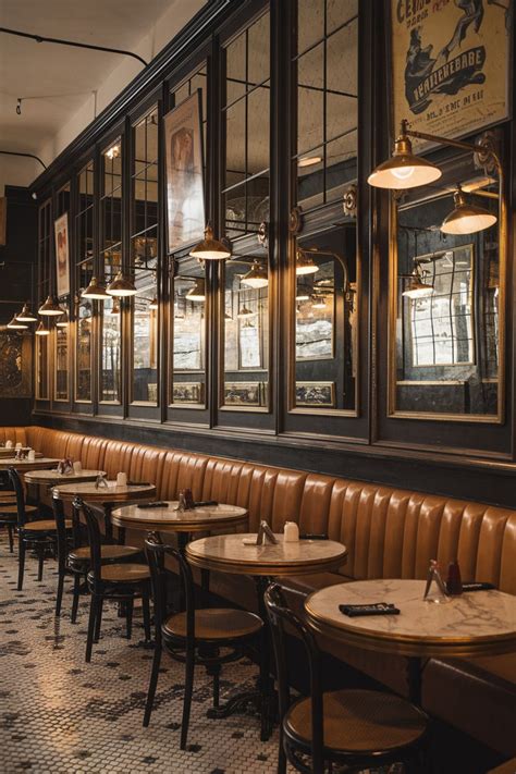 Classic French Bistro Restaurant Interior Design Bistro Interior