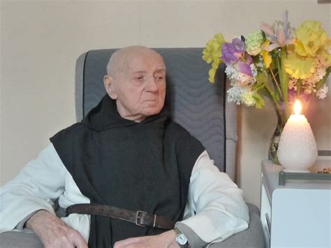 Frère Pierre A 102 Ans Abbaye Notre Dame Dacey