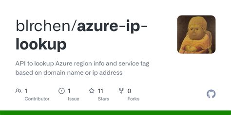 GitHub Blrchen Azure Ip Lookup API To Lookup Azure Region Info And Service Tag Based On