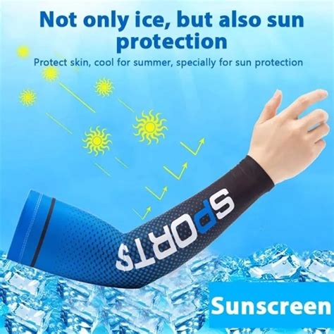 Vtto Long Gloves Sun Uv Protection Hand Protector Cover Arm Sleeves Ice