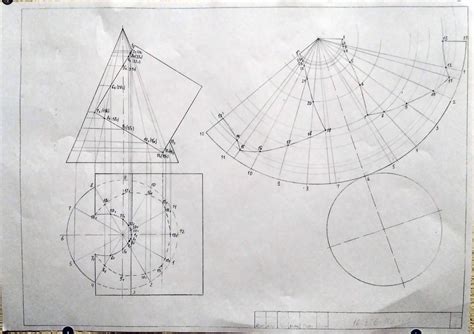 Как нарисовать усеченный конус (с множеством фотографий) - drawpics.ru