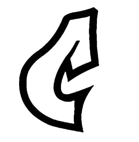 Graffiti Alphabet Letter C Coloring Page Download Print Or Color