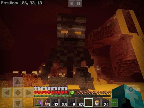A Wither Skeleton Statue I Built Rminecraftbuilds