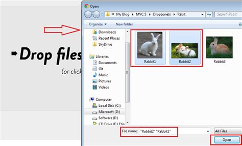 Dropzonejs With Mvc 5 Sampath Lokuge Tech Blog