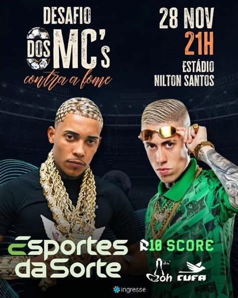 Estrelas Do Rap Funk E Trap Se Unem Em Partida Beneficente Mc Poze Vs