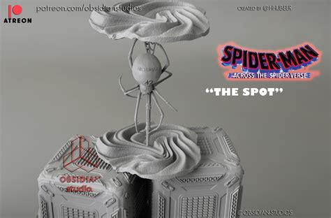 The Spot Spiderman Across The Spider Verse 3d Model 3d Printable Cgtrader