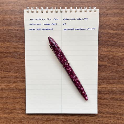 Life Stenographers Notebook Top Bound — The Gentleman Stationer