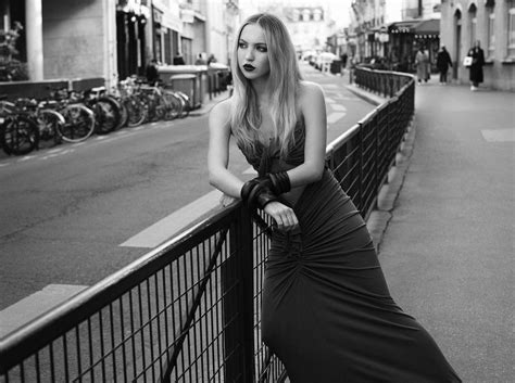 Lila Moss In Saint Laurent By Luigi Murenu And Iango Henzi For Vogue