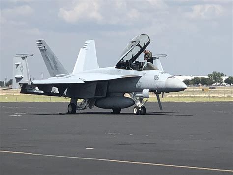 F18 Super Hornet At Abia Today R Austin
