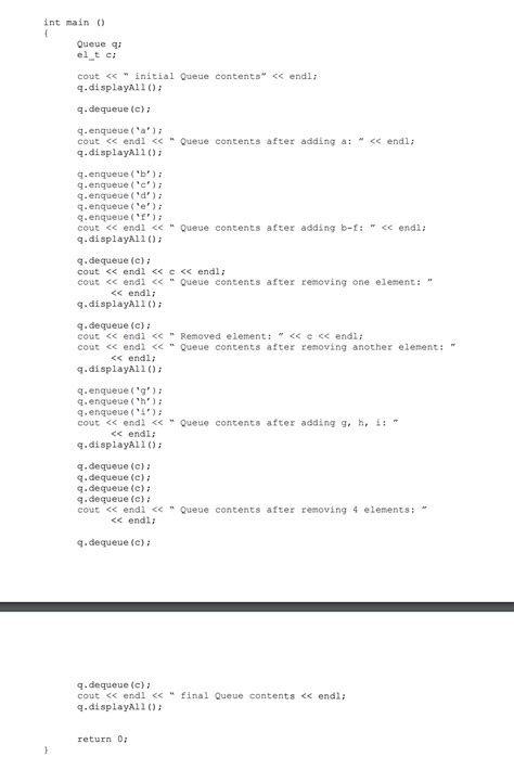Answered Part 2 In This Part You Are Going To Design A Dynamic Queue