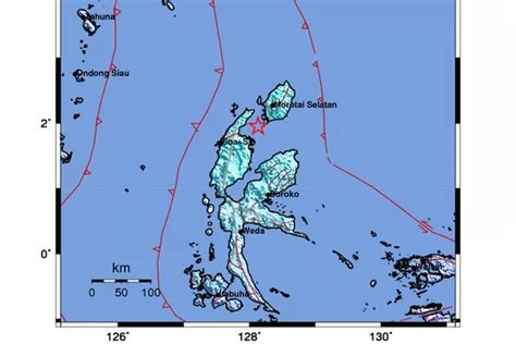 Breaking News Bmkg Maluku Utara Diguncang Gempa Bumi Magnitudo 56