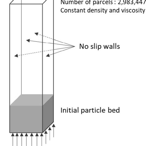 Computational Domain And Boundary Conditions For The Verification Case
