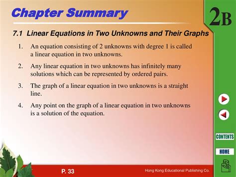 Linear Equations In Two Unknowns Ppt Download