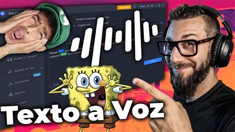 Inteligencia ARTIFICIAL Para Convertir TEXTO A VOZ De FAMOSOS YouTube