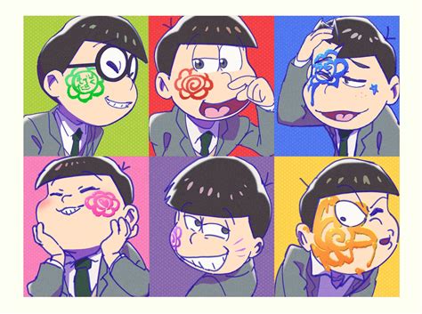 山吹諒真 On Twitter ダークなアニメの男 おそ松さんかわいい アニメ少年