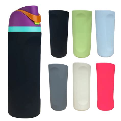 Guiexla Silicone Water Bottle Boot For Owala 24oz Full Wrap Anti