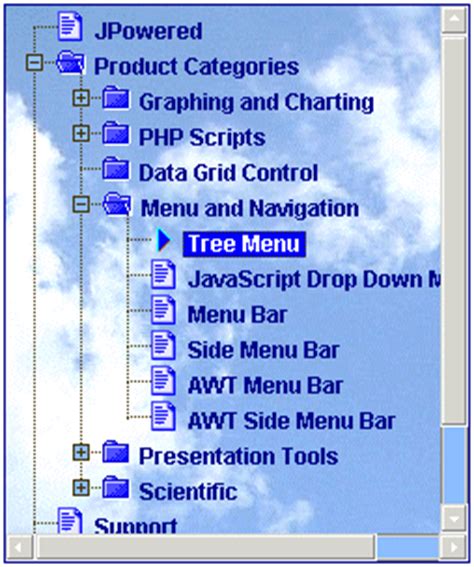 Advanced Treeview And Tree Menu Explorer