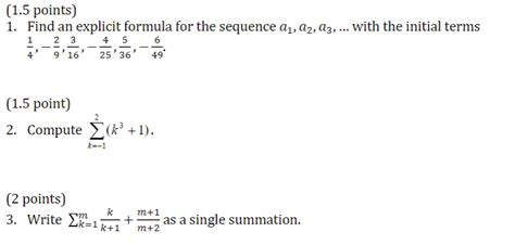Solved Points Find An Explicit Formula For The Chegg