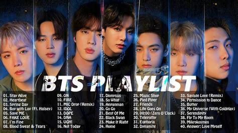 B T S Playlist Updated