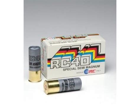 Гладкоцевни патрони Rc 40 Semimagnum 40 грама ЛОВНИ ПАТРОНИ калибър