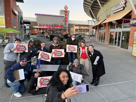 Raise The Wage Renton Morning Tabling The Landing Seattle