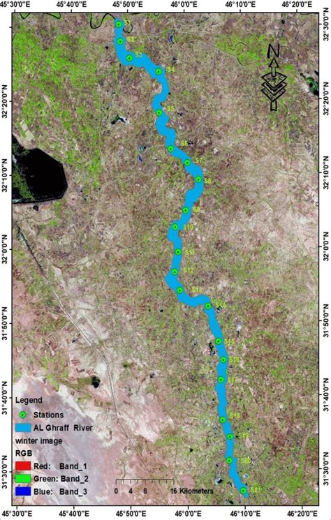3 Displays Landsat 8 Oli Image On 20 February 2017 After Processing
