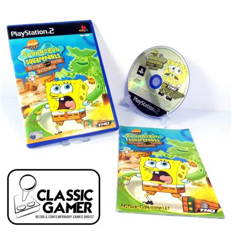 Spongebob Squarepants Revenge Of The Flying Dutchman Sony Ps2 2002