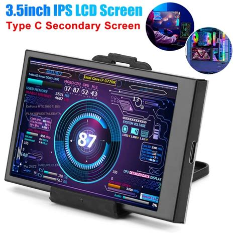 Aida64 3 5inch Lcd Screen Drive Free Display Screen Monitor Dual Type C