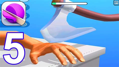 Asmr Slicing Gameplay Walkthrough Part 5 All Levels 45 55 Max Level