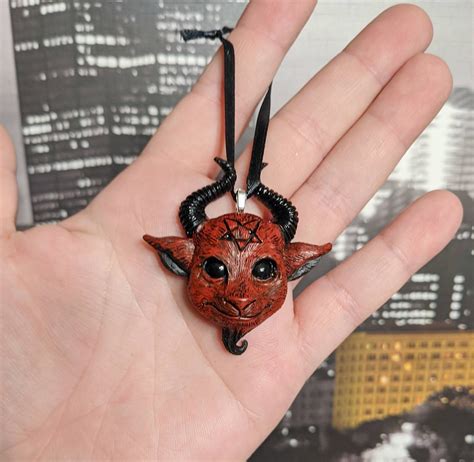 Baphomet Tree Ornament Etsy