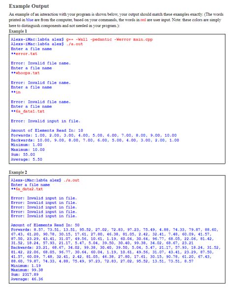 Solved 6adata1txt 3 Err 456789106adata2txt 857 7351
