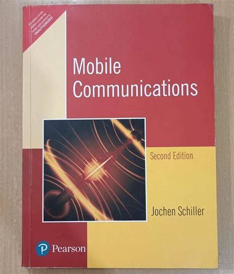 Mobile Communications 2nd Ed Book By Schiller At ₹ 180 Educational Books In Bhubaneswar Id