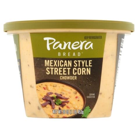 Panera Bread Mexican Style Street Corn Chowder 16 Oz Shoprite