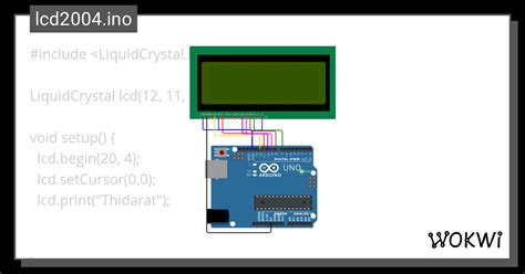 ข้อความวิ่ง ธิดารัตน์51 Wokwi Esp32 Stm32 Arduino Simulator