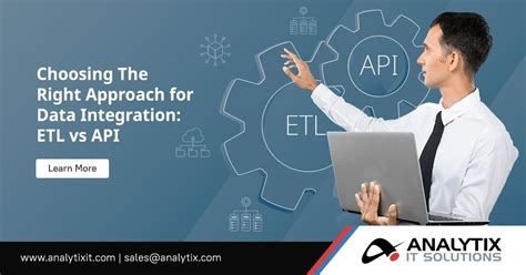 Analytix Solutions On Linkedin Choosing The Right Approach For Data Integration Etl Vs Api
